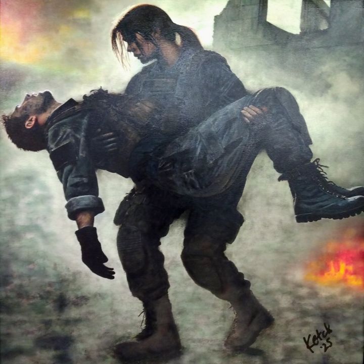 Victims of Conflict SAVE $2,940 - Sam "Ketch" Monet - Paintings ...