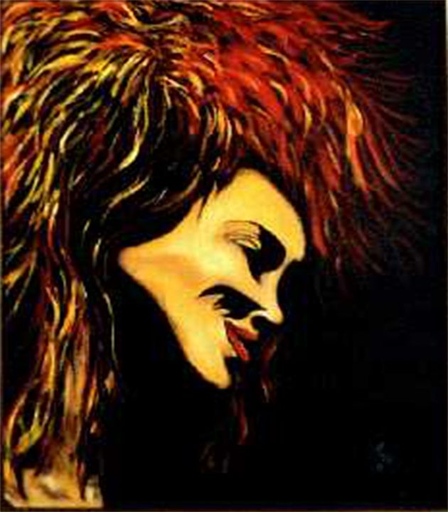 Tina - Sam "Ketch" Monet - Paintings & Prints, People & Figures ...