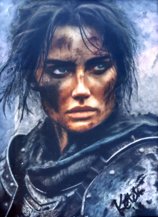 Joan of Arc - SAVE $540 - Sam "Ketch" Monet - Paintings & Prints ...