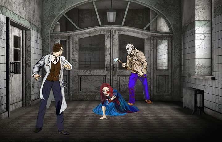 Danger a the asylum - stephen pryor - Digital Art & AI, Fantasy ...