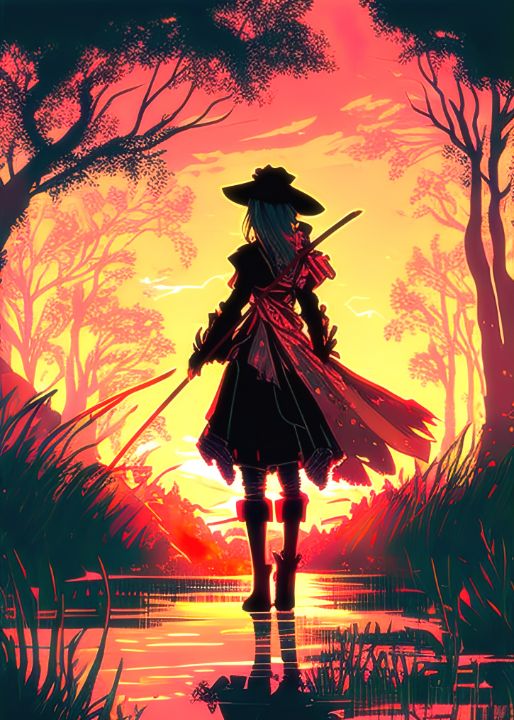 Travelling Through The Wilderness - Alan Thompson Art - Digital Art ...