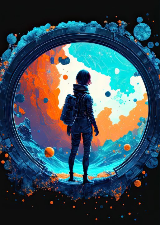 Passage to Another World - Alan Thompson Art - Digital Art & AI ...