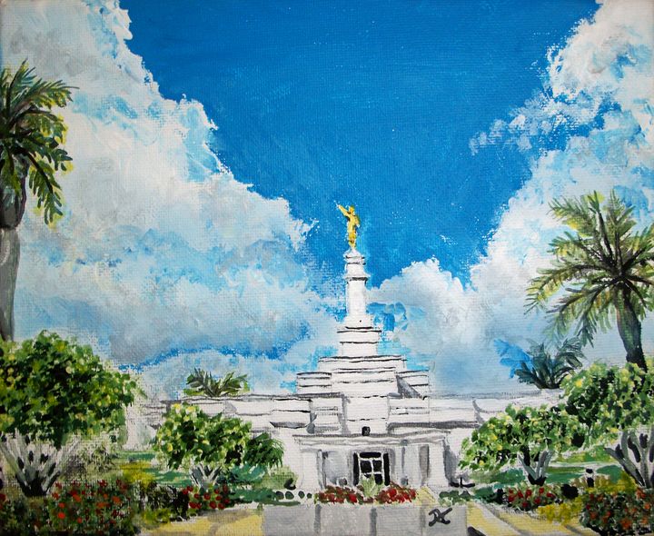 Merida Mexico LDS Temple - Bekablo Creations - Paintings & Prints ...