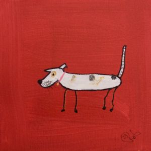 Virgo Astrology Series Original Art - The People's Dog - Paintings ...