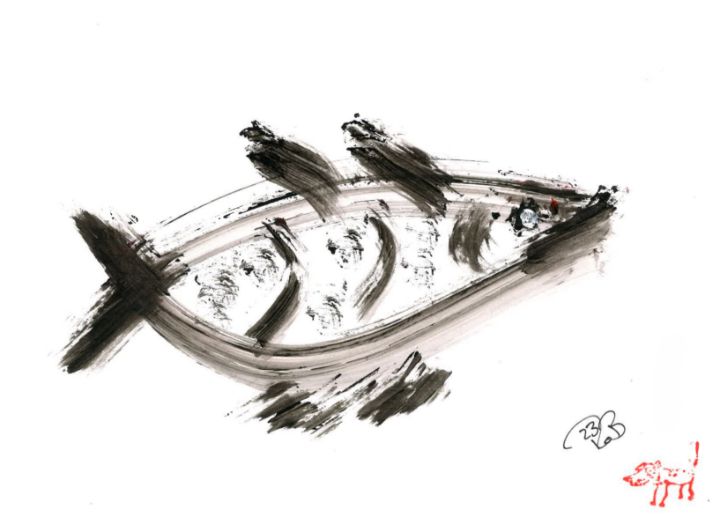 Zen Fish - The People's Dog - Paintings & Prints, Animals, Birds ...