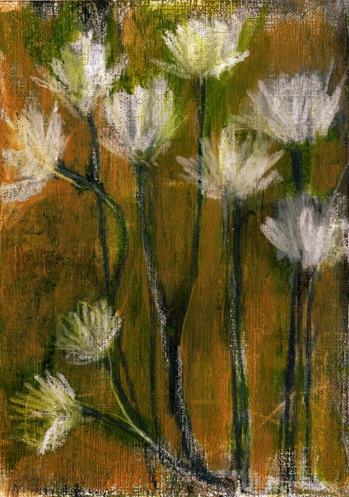 Daisy Exploration - Josyan McGregor Art - Paintings & Prints, Flowers ...