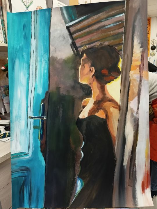 Women lights - Basaka - Paintings & Prints, People & Figures, Other ...