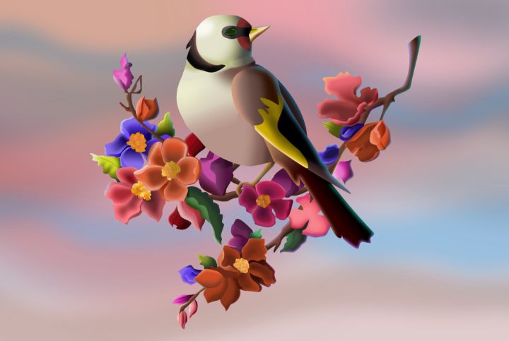 Spring - Nero Design - Digital Art, Animals, Birds, & Fish, Birds ...