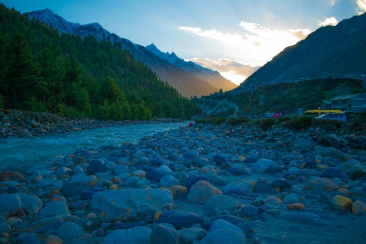 Serene Banks of Baspa #2 - Chitroshaala - Photography, Landscapes ...