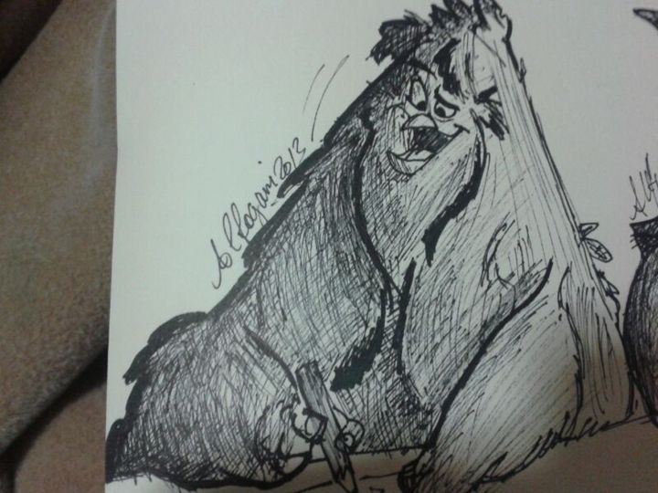 Intellectual chick - Mohammad Alfogani Art - Drawings & Illustration ...