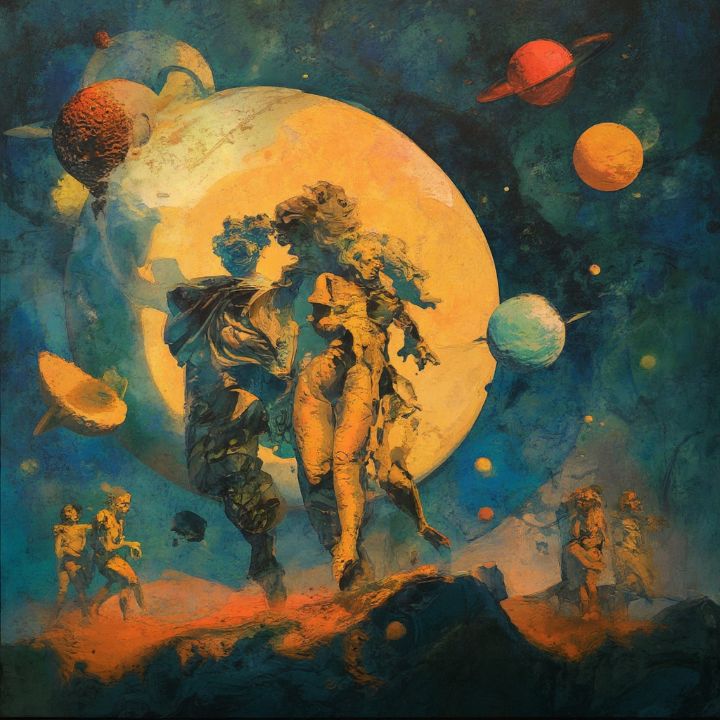 Cosmic Fragments - Classy Prints - Paintings & Prints, Astronomy ...