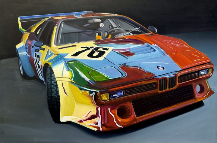 BMW-M1 - vangart - Paintings & Prints, Vehicles & Transportation, Auto ...
