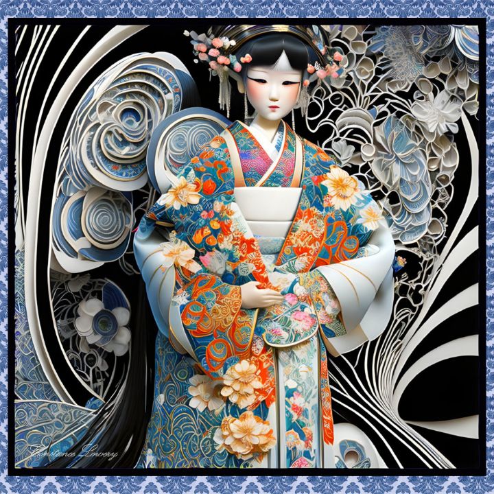Ningyo - constance lowery - Digital Art & AI, Fantasy & Mythology ...