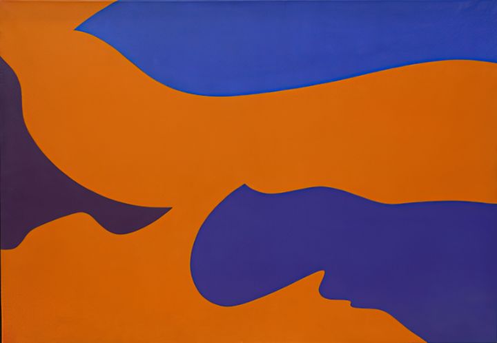 Passage ‚rosion vermillion - Fernand Leduc - Paintings & Prints ...