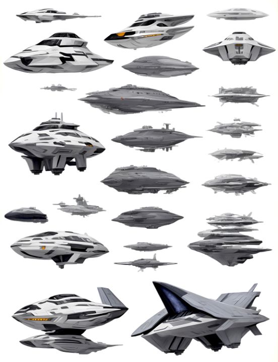 . Starship Design - Lunar Pulsar - Digital Art, Science & Technology ...