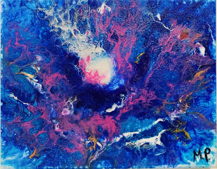 Falling Star - Fearlessly Creative - Paintings & Prints, Abstract ...