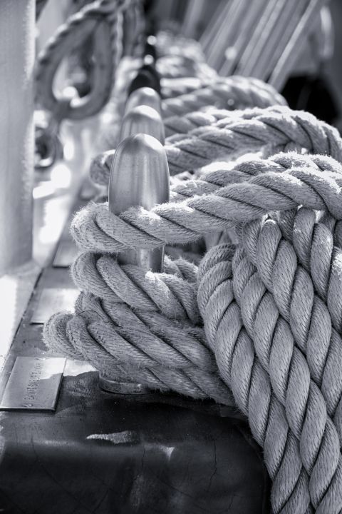 Ships Ropes - Lynn Bolt - Photography, Vehicles & Transportation, Boats ...
