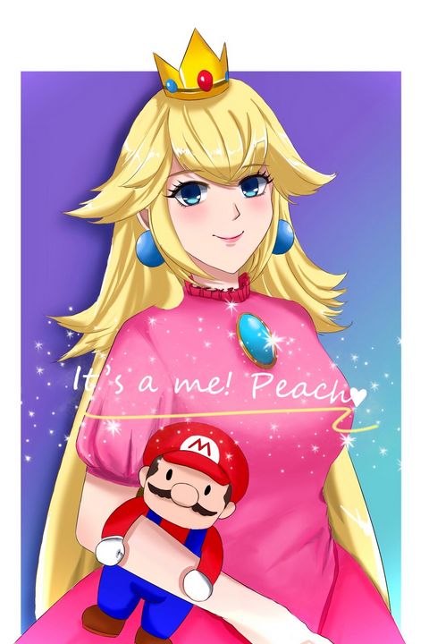 Princesses Peach - Q - Digital Art & AI, People & Figures, Animation ...
