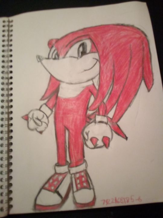 Knuckles from sonic - Rgbcolors - Drawings & Illustration, Childrens ...