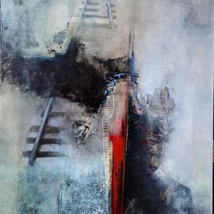 Rendez-vous... - Tibo Artiste peintre - Paintings & Prints, Abstract ...