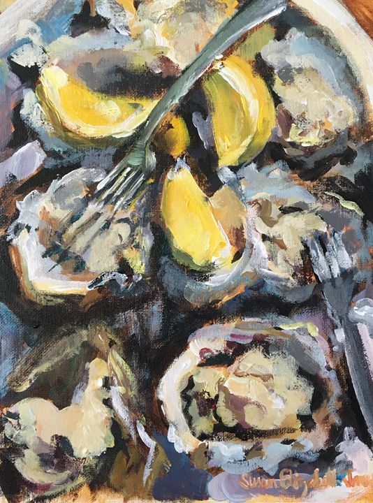 Apalachicola Oysters - Colorful & Charming Art of Susan Elizabeth Jones ...