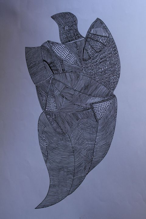ZIMBABWE - TEFO NDLOVU - Drawings & Illustration, Abstract, Irregular ...