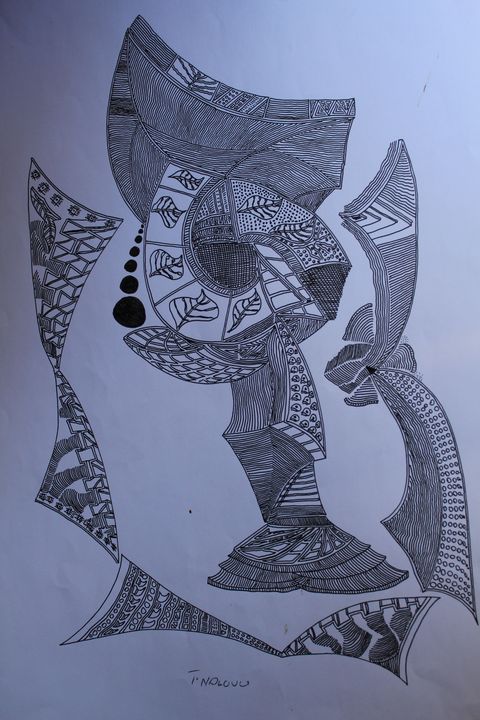 @PEACE - TEFO NDLOVU - Drawings & Illustration, Abstract, Other ...