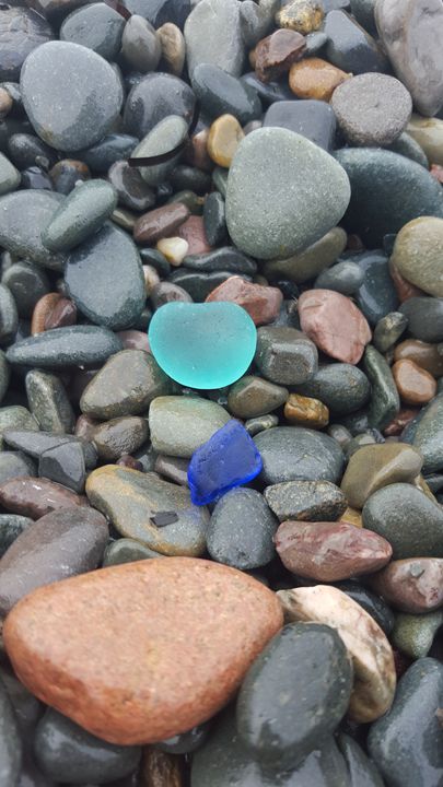 Baby Blue, Cobalt Blue Sea Glass - Beachglass Beauties - Photography ...