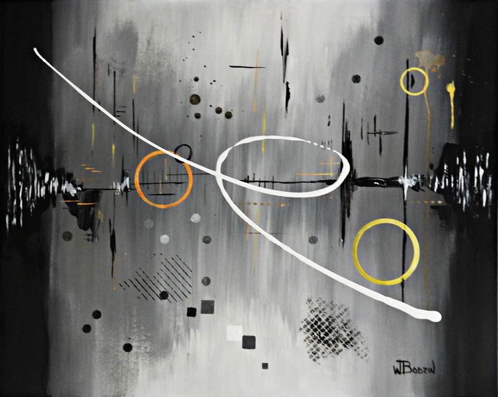 Abstract Power Painting - 30 x 24 - Waynes-Art - Paintings & Prints ...