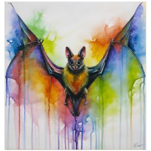 Unhappy Monkey in Rainbow Colours - Kemo - Digital Art & AI, Animals ...