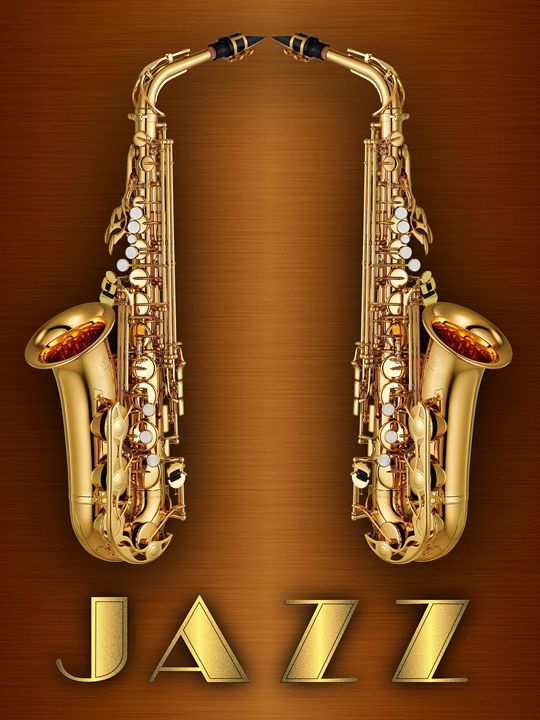 Gold jazz - music - Photography, Entertainment, Music, Jazz, Blues ...