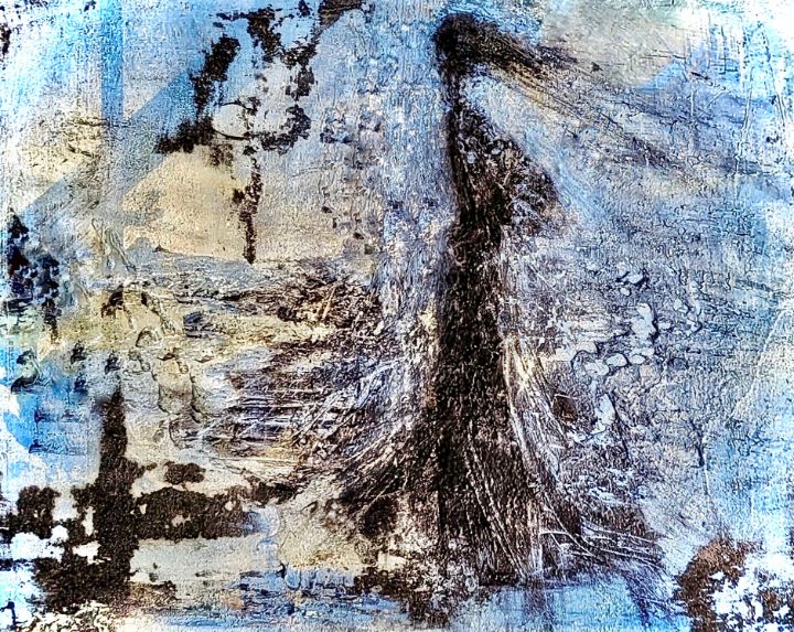 She Walks The Beach Alone - Shawn Sweeney - Paintings & Prints, People ...