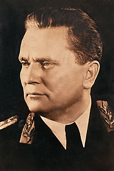 Portrait of Josip Broz Tito - Sasha - Paintings & Prints, People ...