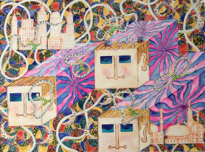 Moon Lords - Johngoldsworthyart.com - Paintings & Prints, Entertainment ...