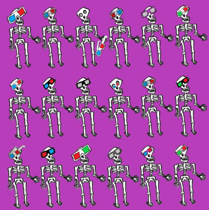 3D Skeleton - Tim Tim - Drawings & Illustration, Entertainment, Other ...