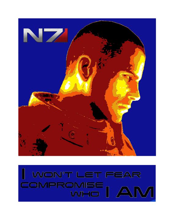 Mass Effect Poster - Shae - Digital Art & AI, Entertainment, Other ...