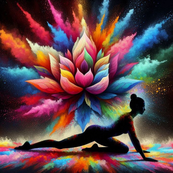 Yoga Blast - Inspiring You - Yoga Blast Digital Designs - Digital Art ...