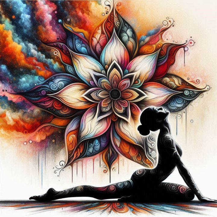Yoga Blast Digital Designs - Digital Art & AI