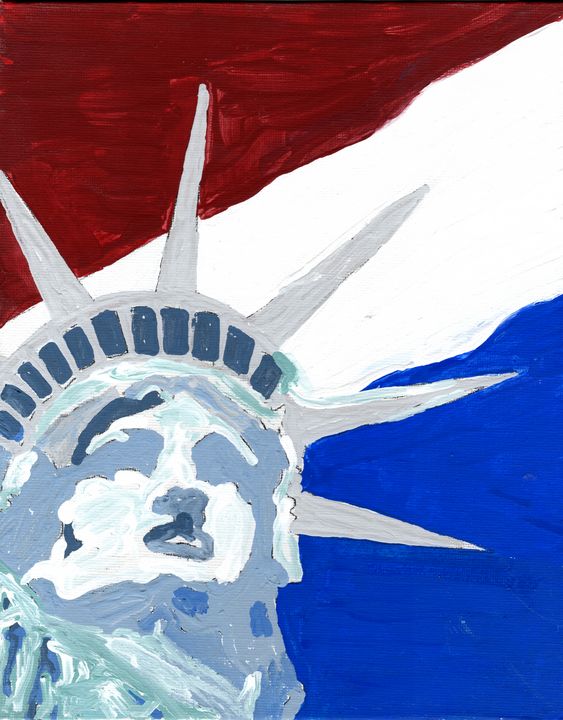 Liberty - Frank’s Acrylic Creations - Paintings & Prints, Politics ...