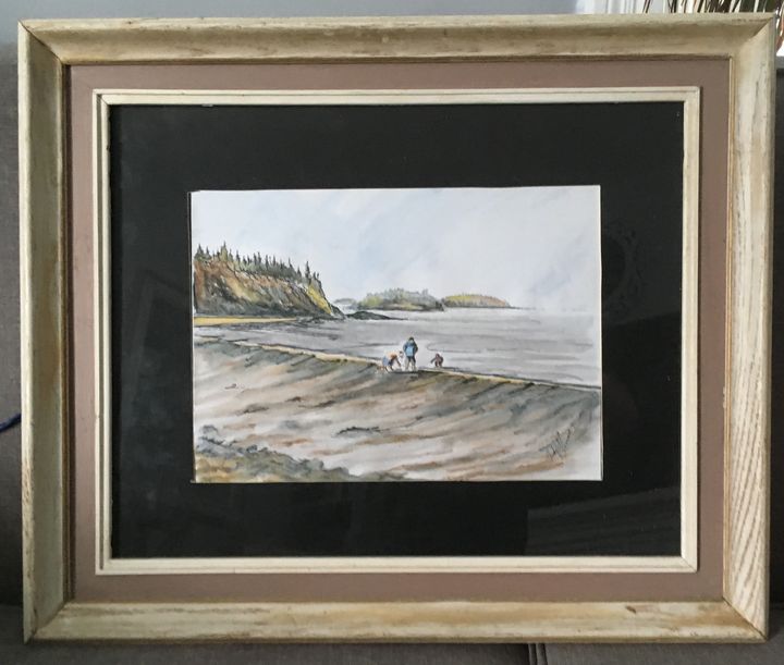 New River Beach, Saint John NB - Andre-Marc's painting gallery ...
