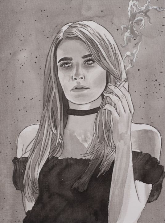 Madison Montgomery - Mary Arellano - Drawings & Illustration, Entertainment, Television ...