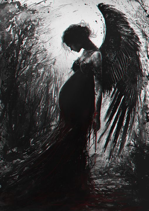 Veiled Mourning - Anass Benktitou - Drawings & Illustration, Fantasy ...