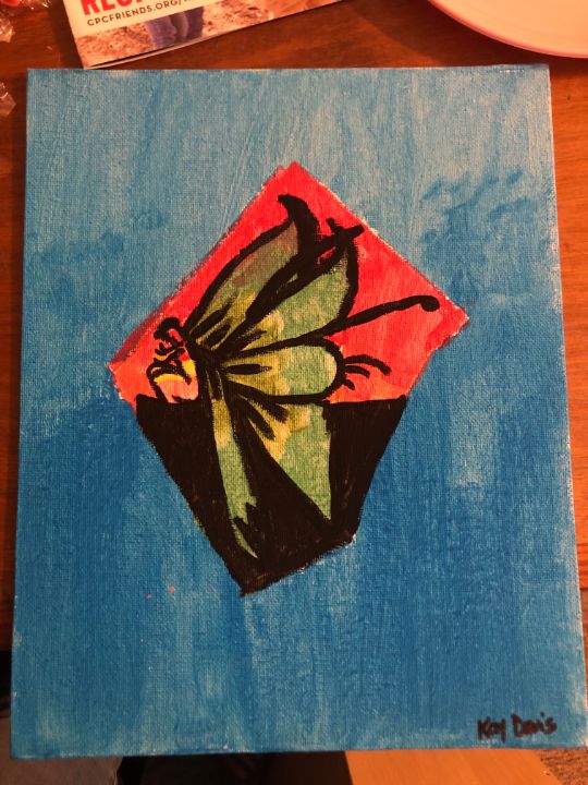 The thinking fairy - Kara’s Creations - Paintings & Prints, Fantasy ...