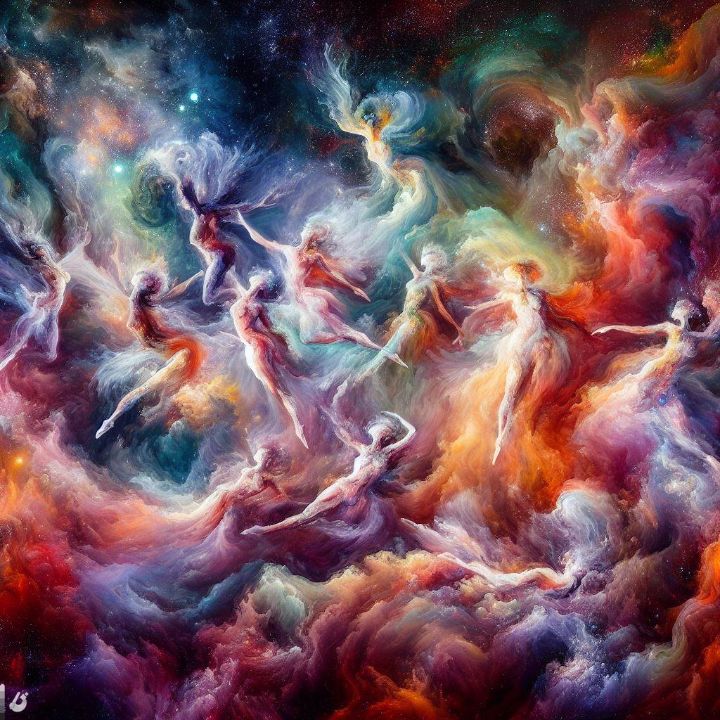 Cosmic Ballet 2 - Realistic Gallery - Digital Art & AI, Astronomy ...