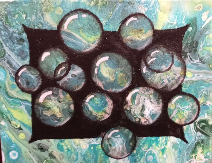 Bubbles - Designs By Daphne - Paintings & Prints, Abstract, Other ...