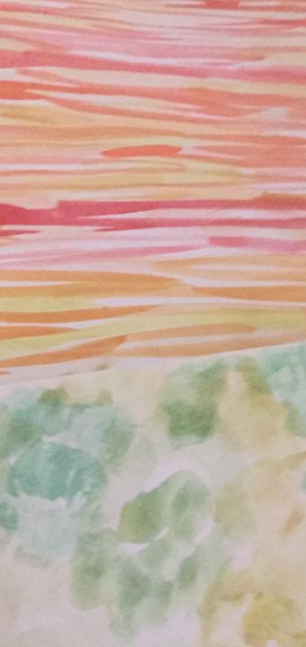 Sunset & Grass - Gifted Praise Art Gallery - Paintings & Prints ...