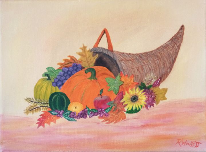 Cornicopia - rwoollett - Paintings & Prints, Flowers, Plants, & Trees ...
