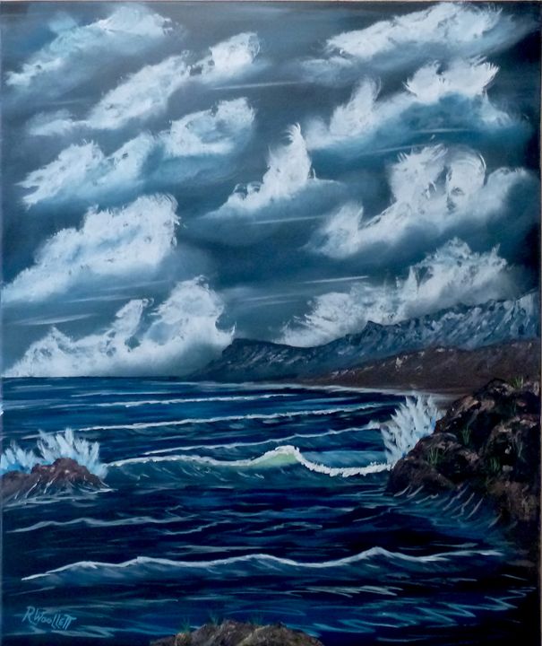Strom is Coming - rwoollett - Paintings & Prints, Landscapes & Nature ...