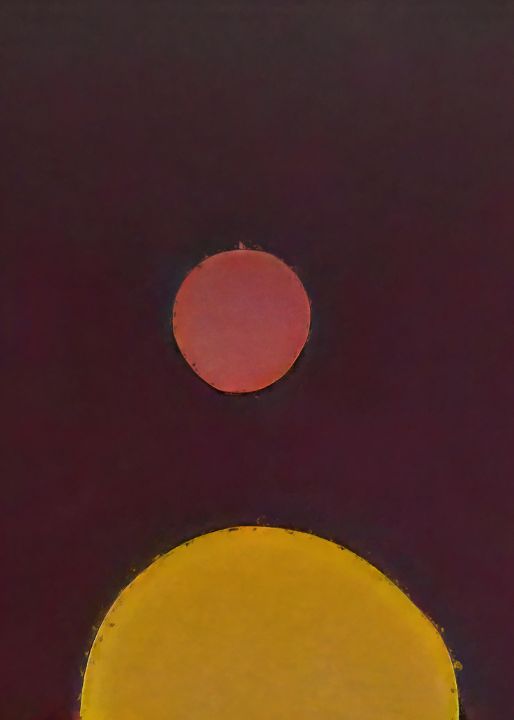 Twin Suns - Jesuperman Art - Digital Art & AI, Abstract, Geometric - ArtPal