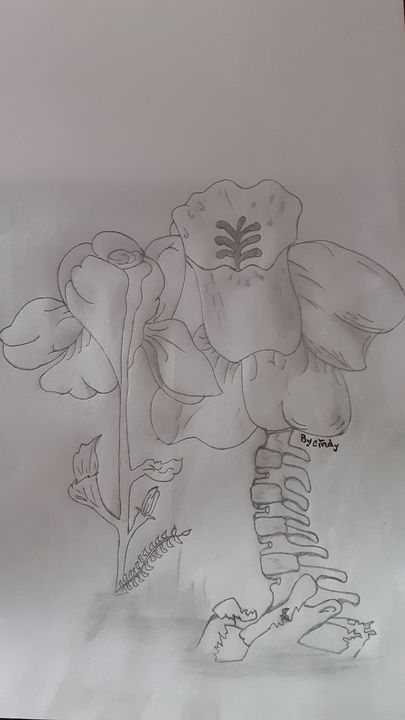 Garden wild flower - Artic - Drawings & Illustration, Fantasy ...